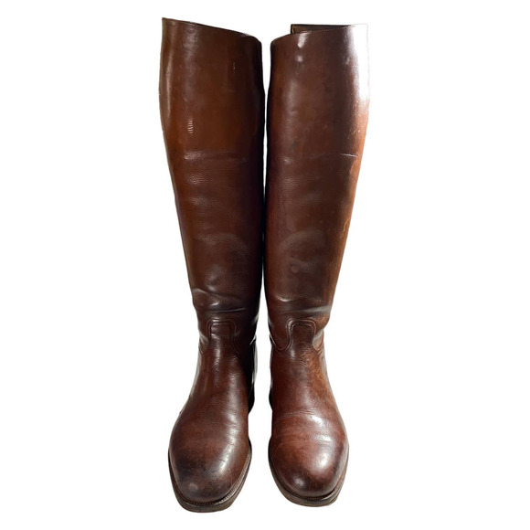 Henry Maxwell | Shoes | Vintage Henry Maxwell Brown Riding Boots | Poshmark